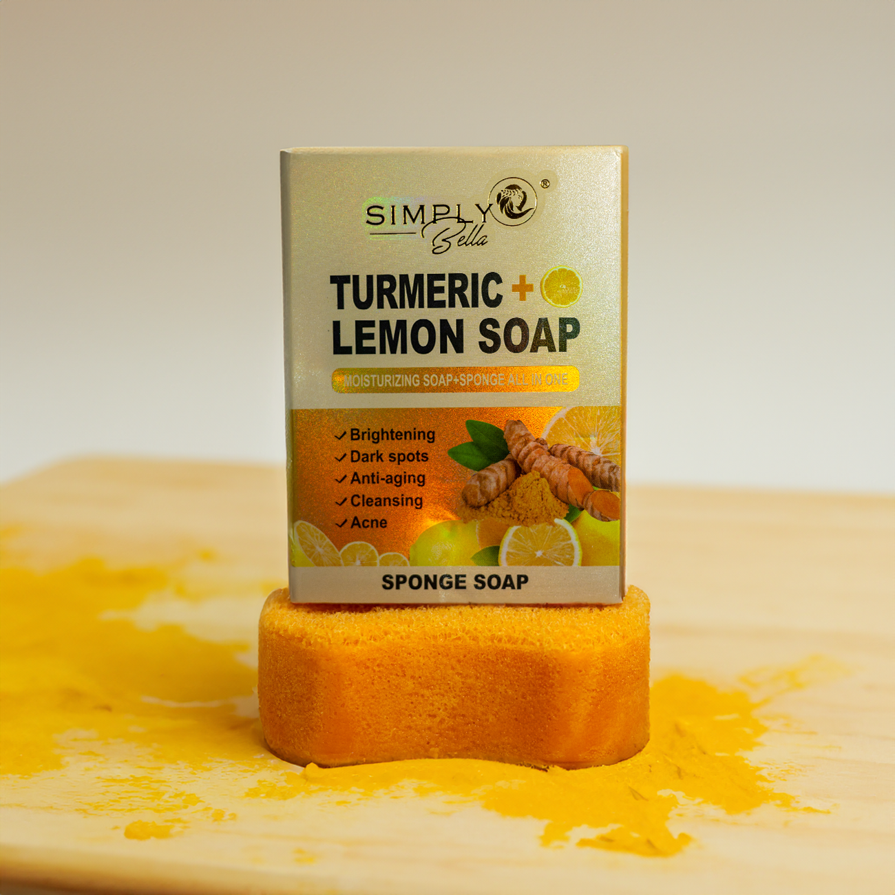 Sponge Soap by Simply Bella | Simply Bella Cosmetics