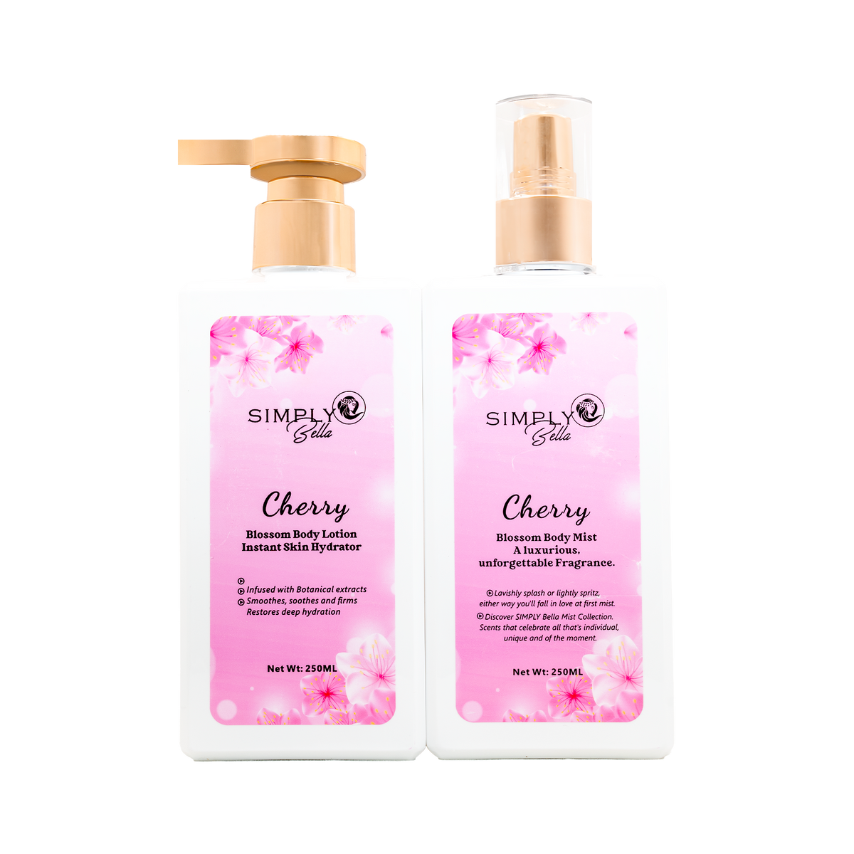 Scented Indulgence Duo: Body Lotion and Body Mist Gift Set - Simply ...